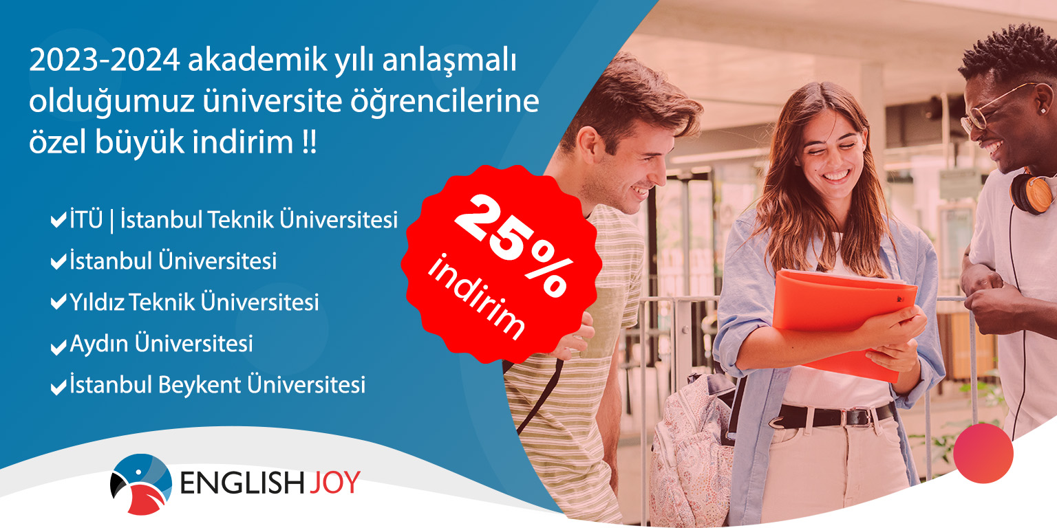 Mecidiyeköy dil kursu - English Joy 100% garantili eğitim